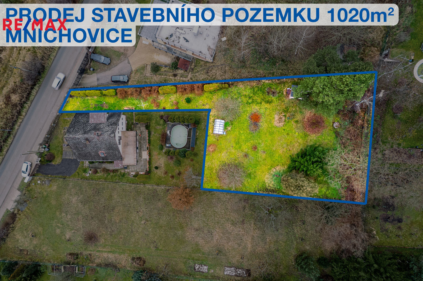 Prodej pozemku 1020 m², Mnichovice | Reality RE/MAX