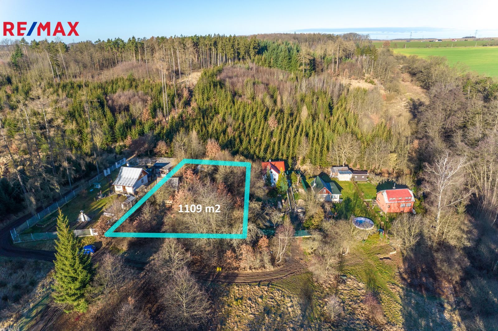 Prodej pozemku 1109 m², Libeř | Reality RE/MAX