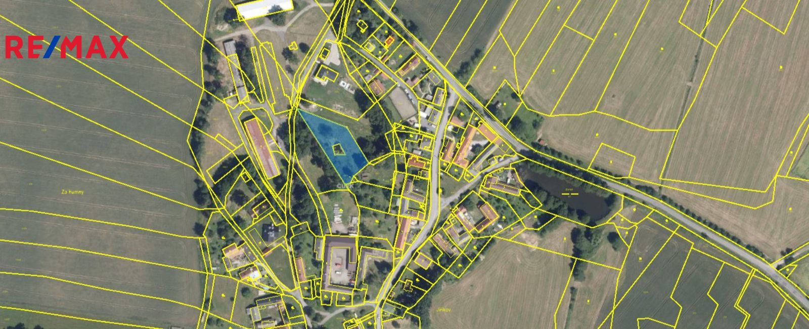 Prodej pozemku 2004 m², Kámen | Reality RE/MAX
