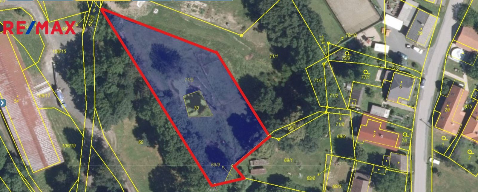 Prodej pozemku 2004 m², Kámen | Reality RE/MAX